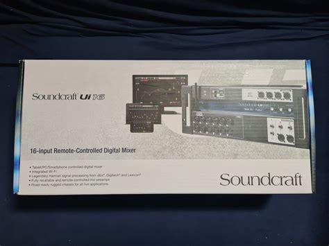 Soundcraft Ui16 Digitales Rack Mischpult Kaufen Auf Ricardo