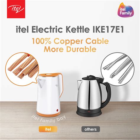 Itel Ike17u1 Electric Kettle 1 7l Digital Store Nairobi Kenya