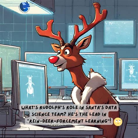 Datascience Saturdaysillies Reindeerlearning Holidayhumor