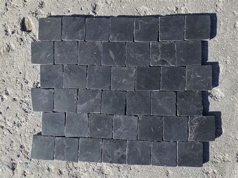 Honed Square Black Limestone Tiles Chateau Limestone Supplier