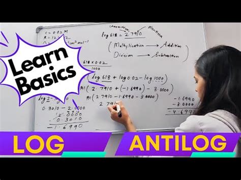 How To Calculate Log And ANTILOG For Chemistry Numericals Tricks And