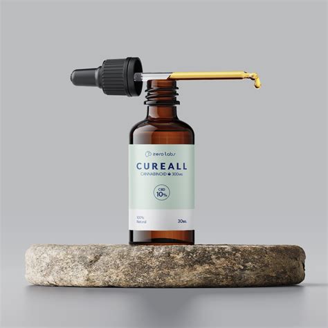 오일 스포이드병 라벨 디자인 패키지 포트폴리오 크몽