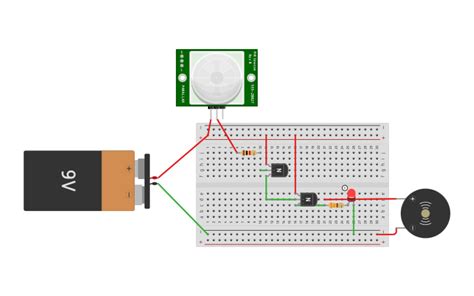 Circuit Design Pract 7 Parte 1 Sensor Tactil Tinkercad
