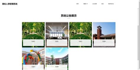 基于java ssm jsp高校人事管理系统 源码 lw 调试文档 讲解等 高校人事管理系统使用教程 高校人事管理系统登录 高校人事管理软件