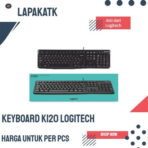 Jual Keyboard Logitech K120 X Shopee Indonesia