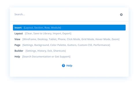 Divi Feature Sneak Peek Quick Actions