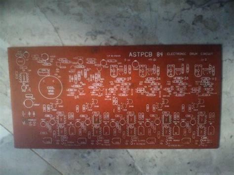 Electronic Drum Pcb 5 Sounds 12v Dc Electronic Components Parts