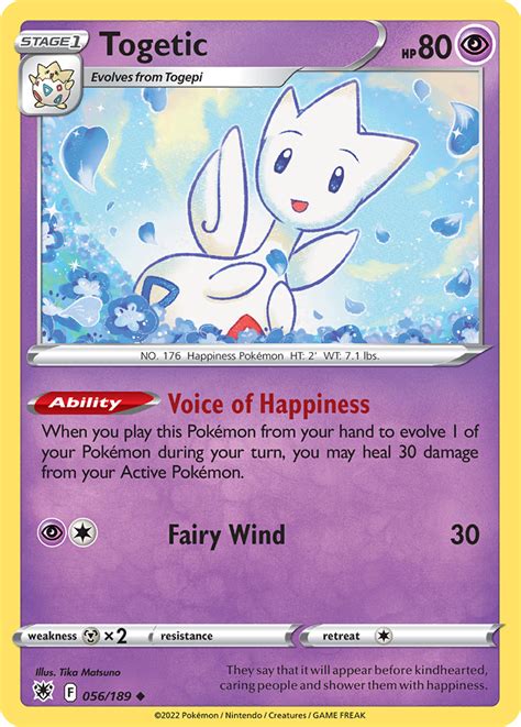 Togetic Astral Radiance Pokémon TCG Guru