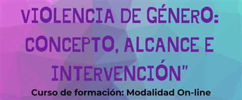 Sensibilización Y Detección De La Violencia De Género Concepto