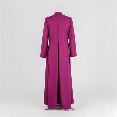 Mens Bespoke Roman Purple Double Breasted Cassock Watts And Co