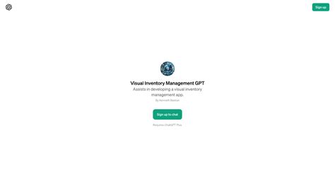 Visual Inventory Management Gpt Inventory Development Taaft