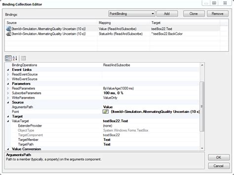 Binding Collection Editor