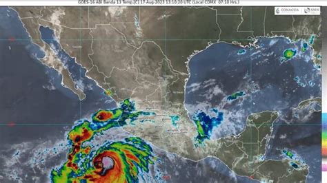 Hilary se convierte en huracán y alertan por lluvias e inundaciones México Ya