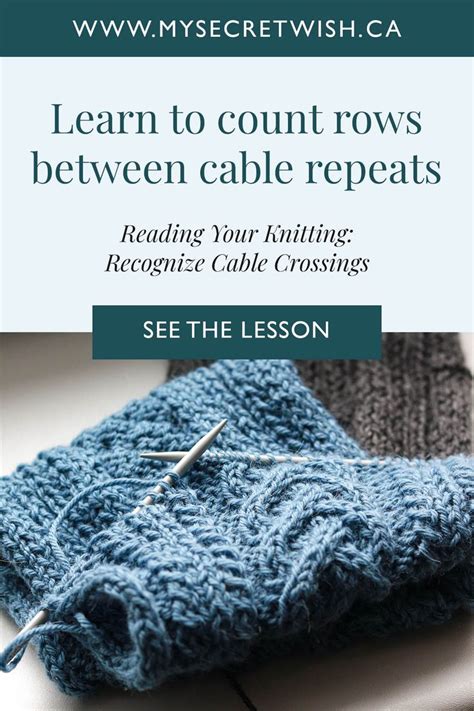 Learn To Count Rows Between Cable Repeats