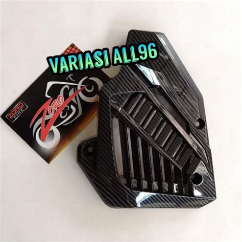 Jual Cover Tutup Radiator Vario 125 Vario 150 New Dan Old Carbon