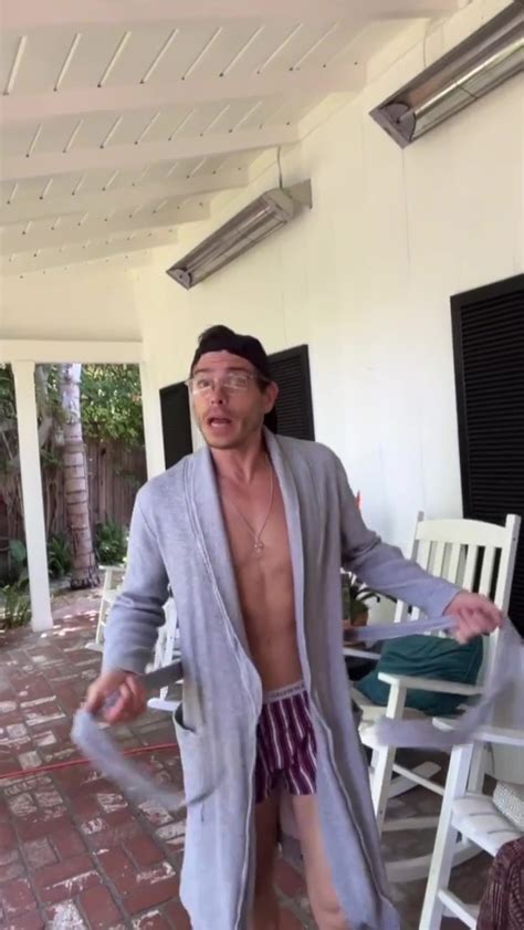 Auscaps Matthew Lawrence Shirtless On Instagram