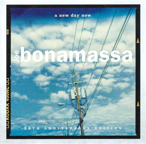 Joe Bonamassa A New Day Now 20th Anniversary Edition Cd Re