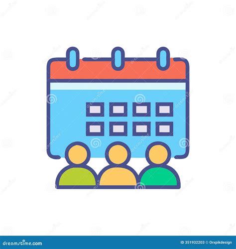 Attendance Icon For Classes Stock Vector Illustration Of Knowledge Online