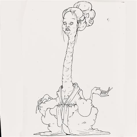 Rokurokubi A Sexy Yokai … Mildly Nsfw R Doodles