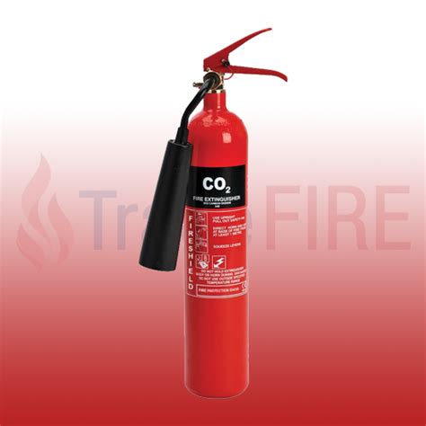Fireshield 2kg Economy Refurbished Co2 Fire Extinguisher Complete