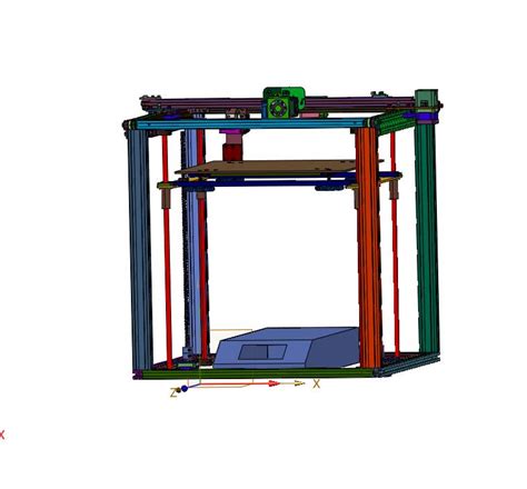 超大尺寸双z轴智能3d打印机ender5 Step 模型图纸下载 懒石网