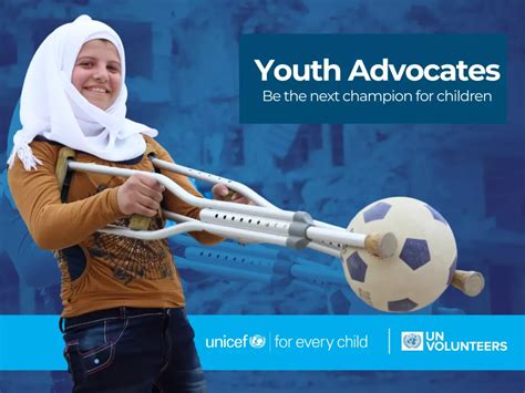 Unv Youth Advocates Programme Applications Now Open Unicef Careers