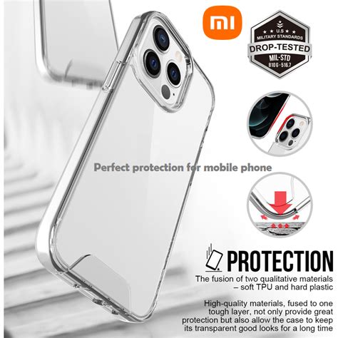 Premium Clear Xiaomi Mi 13 Lite Pro 11t Pro 12 12 Lite 12pro Military
