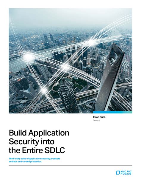 Build Application Security Into The Entire Sdlc Brochure