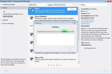 K G Sreeju Nuget Package Manager In Visual Studio 2012