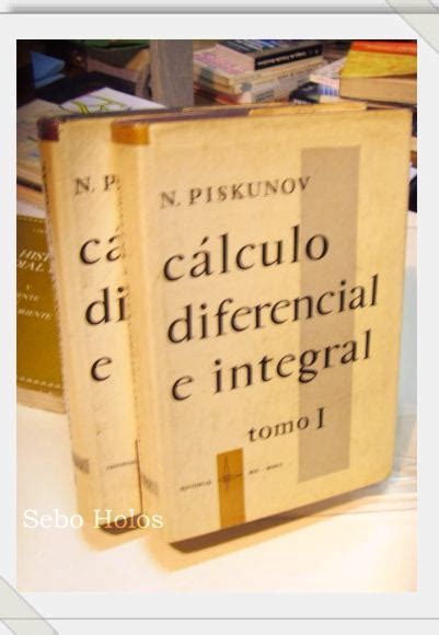 Livro Cálculo Diferencial E Integral N Piskunov Estante Virtual