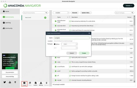 how to create a python virtual environment using conda 2025