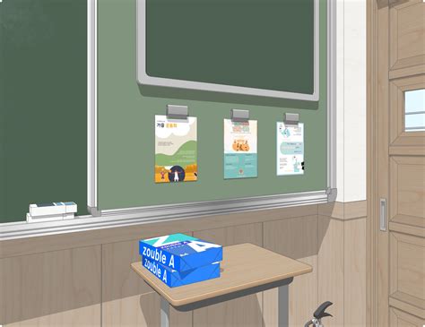 231010 스냅툰 스케치업 일반 학교 세트 3d 스냅툰웨어하우스 3d 2d 웹툰소재의 모든 것