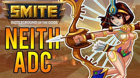 Smite Neith ADC Gameplay Conquest Get My Backpack YouTube