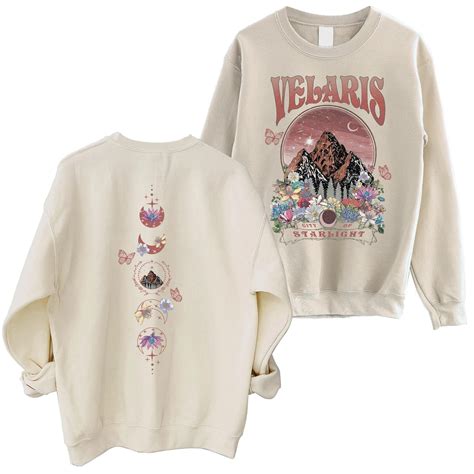 Velaris City Of Starlight Sweatshirt Acotar Sarah J Maas A Court Of