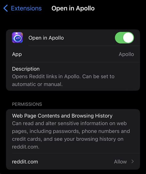 Reddit Links Fail To Open In Apollo App Rapolloapp