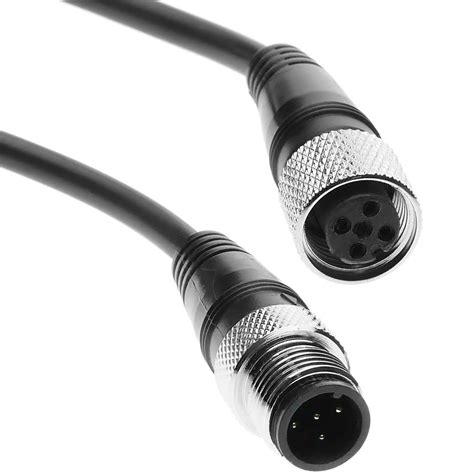 Bcc Cable M12 Male Female 5 Pin 5m Cablematic