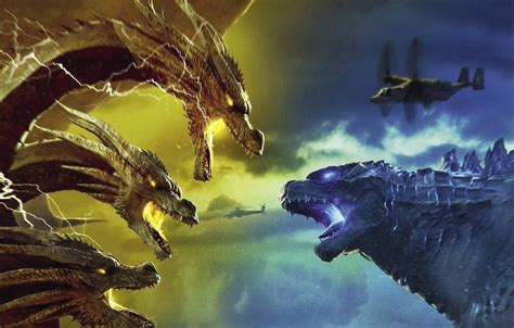 Download Godzilla King Of The Monsters Godzilla Clashes With King