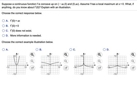 Solved Suppose A Continuous Function F Is Concave Up On Chegg