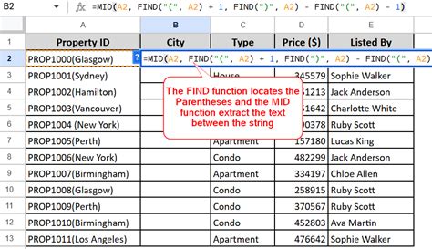 How To Extract Text Between Two Characters In Google Sheets Excel Insider