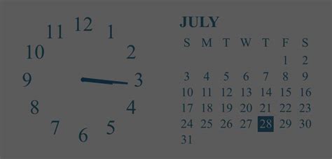 10587 Aesthetic Clock Widget Ideas For Iphone And Android Widgetclub