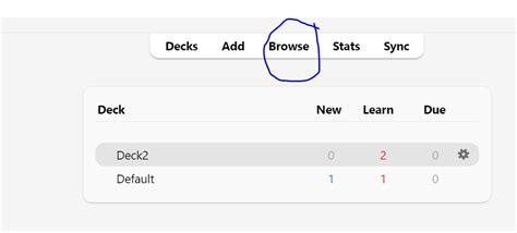 Unable To Search In All Decks Help Anki Forums