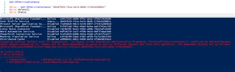 How To Force Delete A Stuck Service Instance User Profile Service