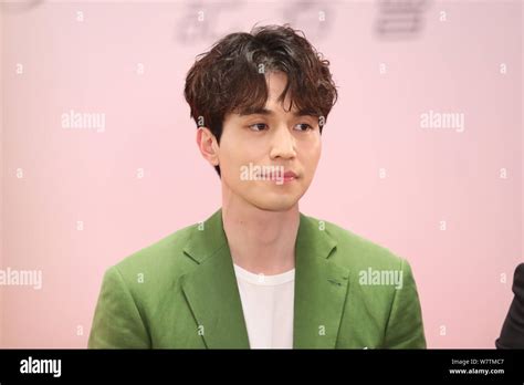 South Korean Actor Lee Dong Wook Attends A Press Conference For His Fan