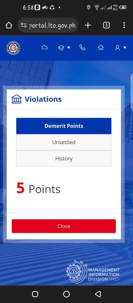 Lto Demerit Point System Explained Ra 10930 Ltms Portal Ph