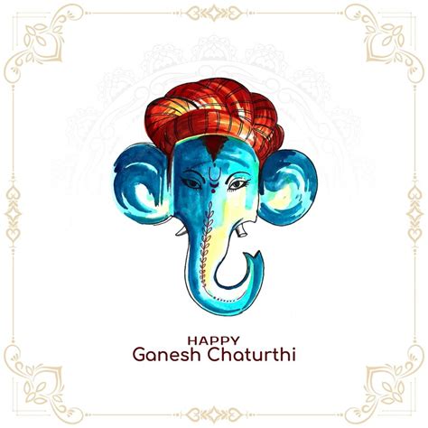 Premium Vector Stylish Happy Ganesh Chaturthi Festival Beautiful