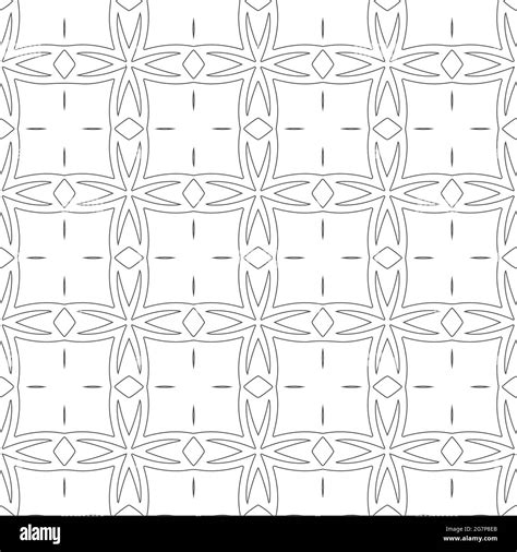 Repeating Geometric Tiles With Stripe Elements Retained White Elements