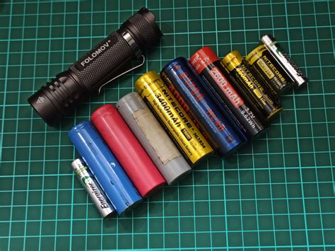 Baterai Li Ion Untuk Senter Led