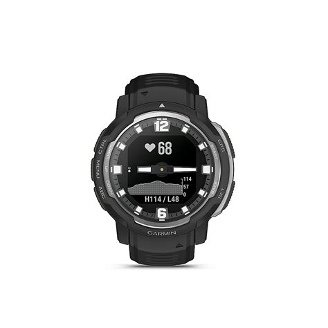 Customer Reviews Garmin Instinct Crossover Mm Smartwatch Fiber Reinforced Polymer Black