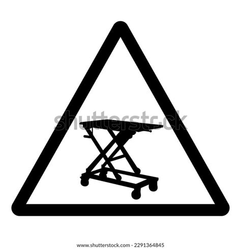 Warning Lifting Hazard Symbol Sign Vector Stock Vector Royalty Free Shutterstock