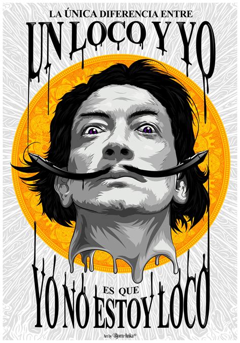 Salvador Dali Vector Portrait By Bhiqm On Deviantart